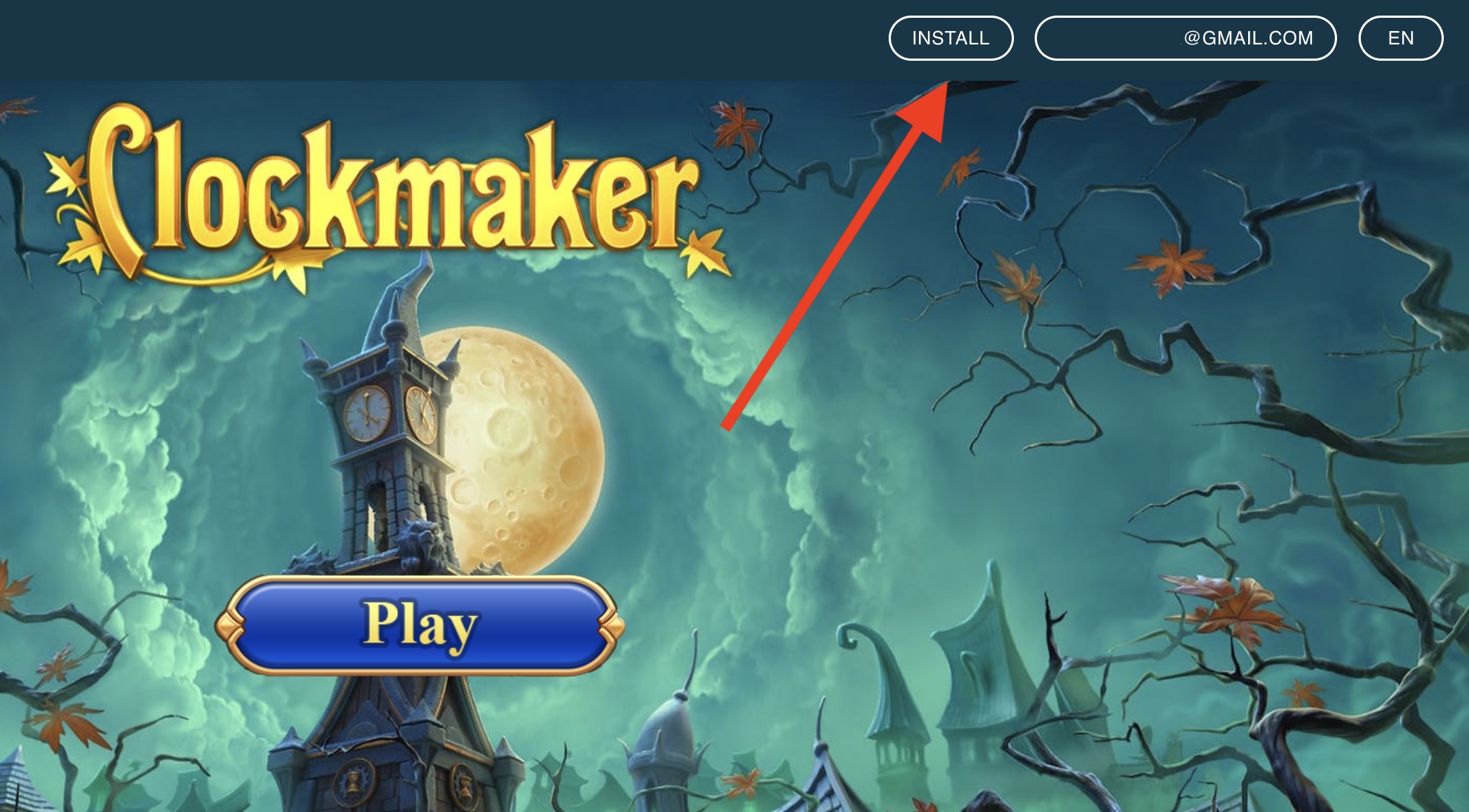 Instale o Clockmaker na sua área de trabalho – Clockmaker